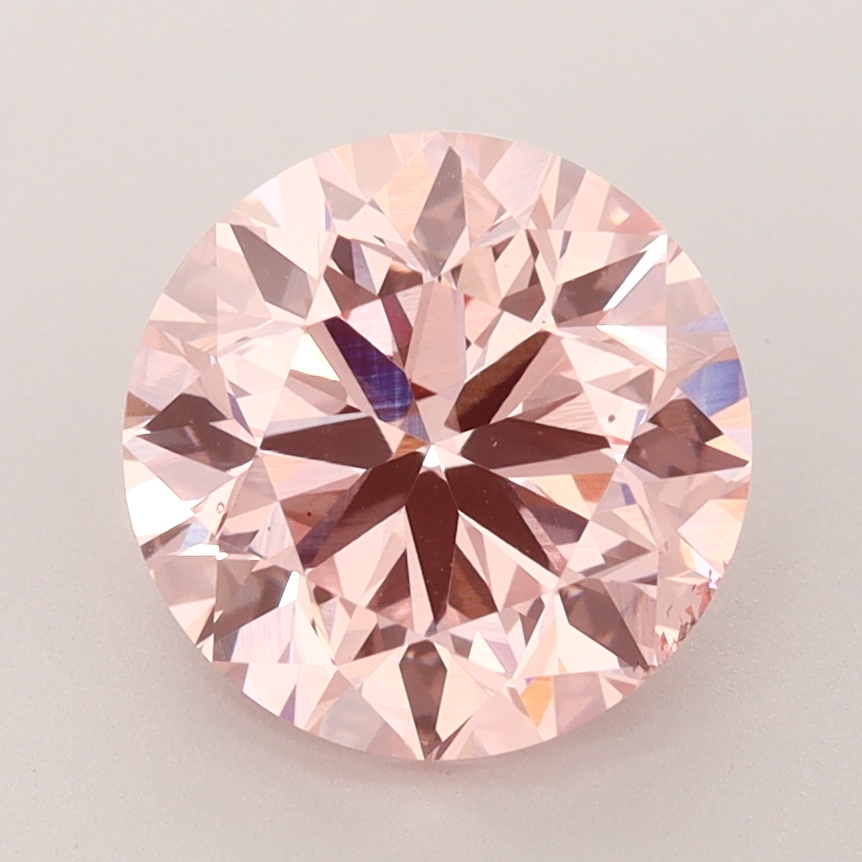 A7-246 Round 3.00 Fancy Vivid Pink SI1 GD