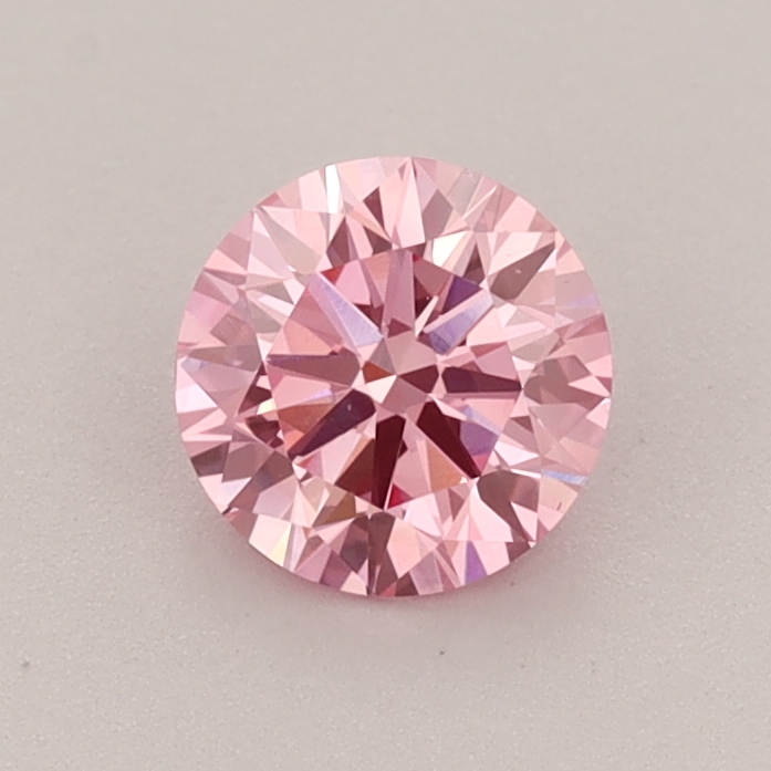 NNP-275 Round 0.66 Fancy Vivid Pink VS1 EX