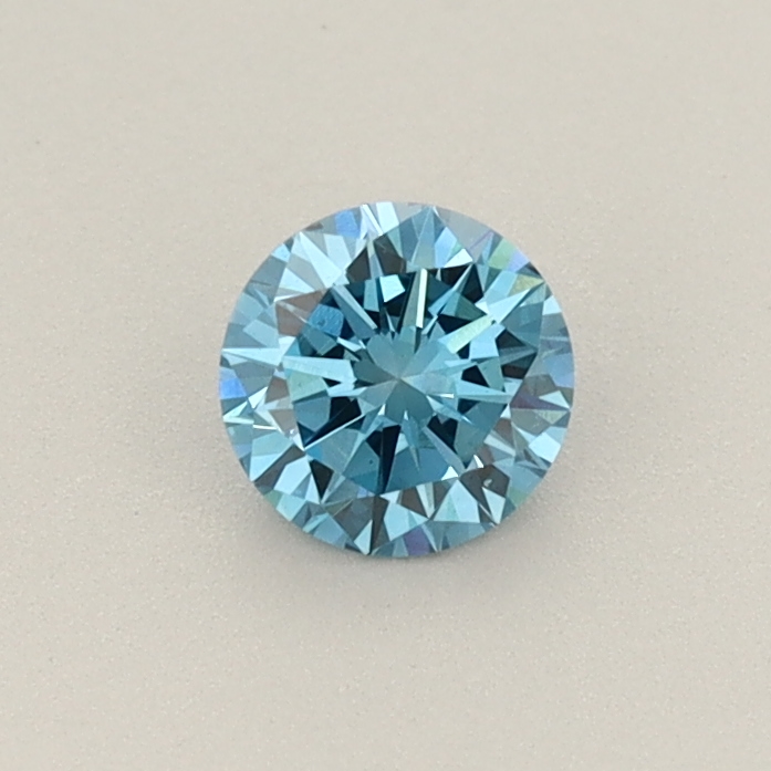 SBL-43 Round 0.37 Fancy Vivid Blue VS1 VG