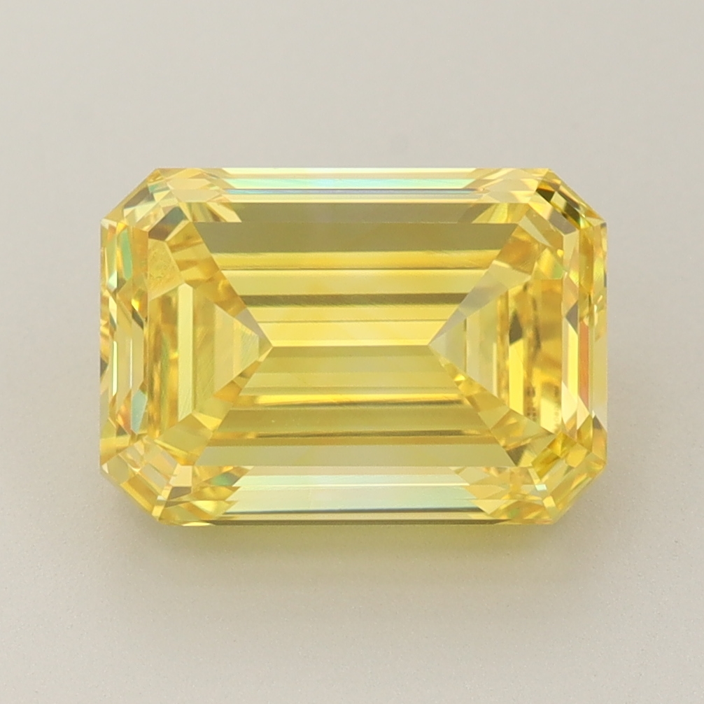 Y7-1 Emerald 4.00 Fancy Vivid Yellow VS1 N/A